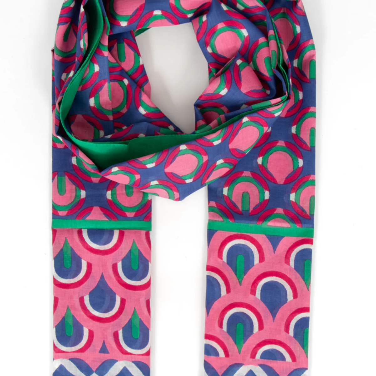 Retro Geometric Lightweight Scarf – Hari And The Gang